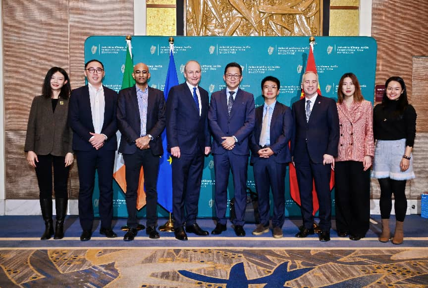 访华之际，爱尔兰总理马丁接见 CoGoLinks结行国际代表-CoGoLinks结行国际